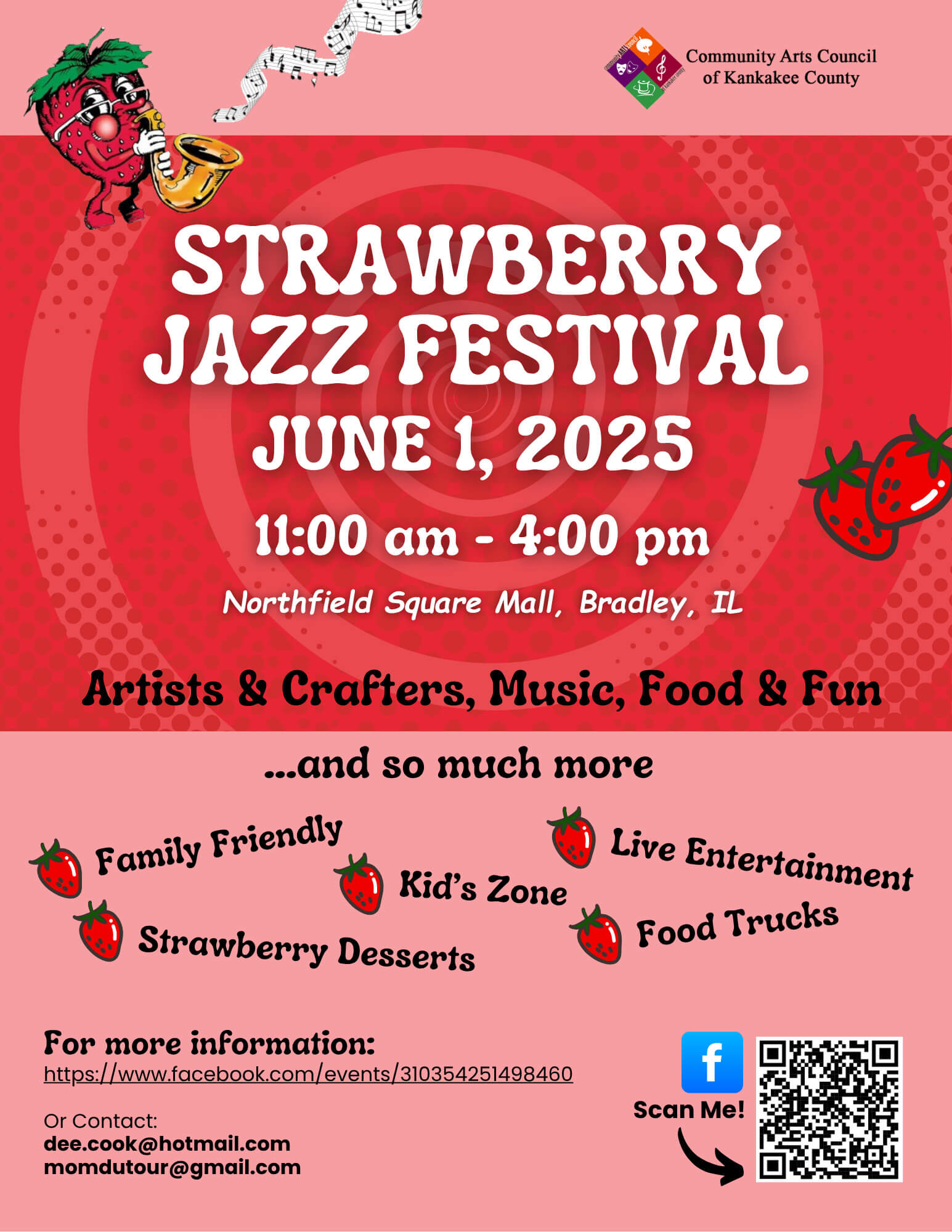 Strawberry Jazz Festival - Kankakee County Chamber of Commerce